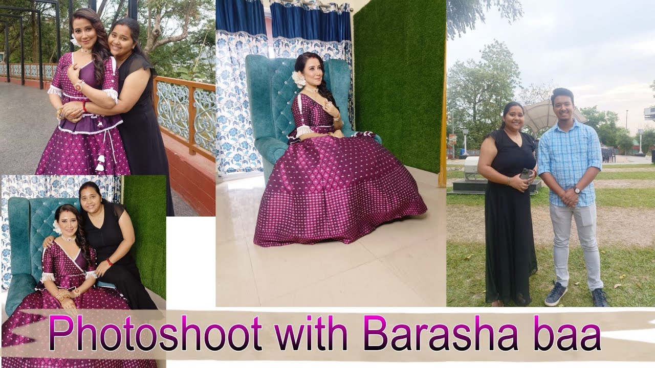 Photoshoot With Barasha Baa☺️Bhaskar Vindoi u Join Korile😊 - YouTube