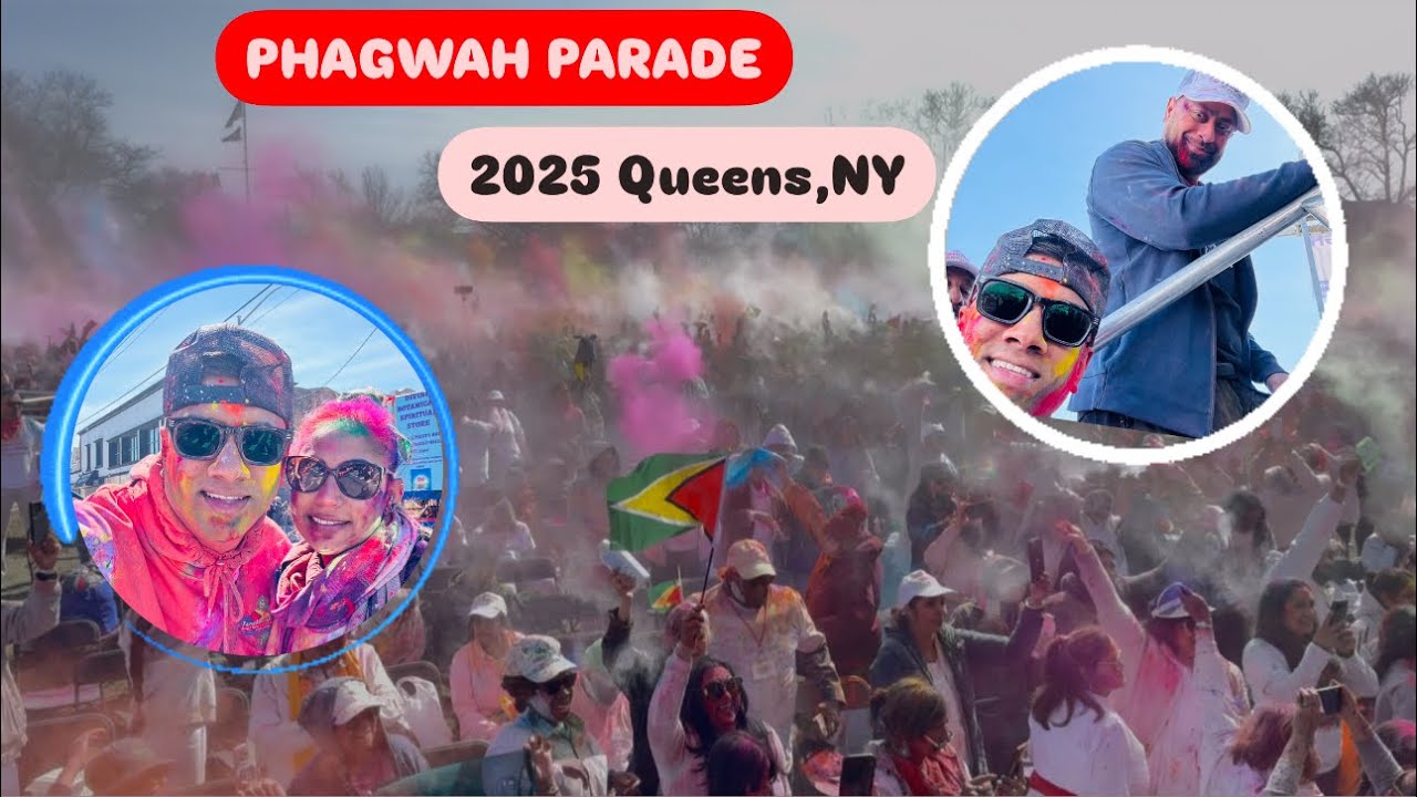 Biggest PHAGWAH Celebration in Queens New York. - YouTube