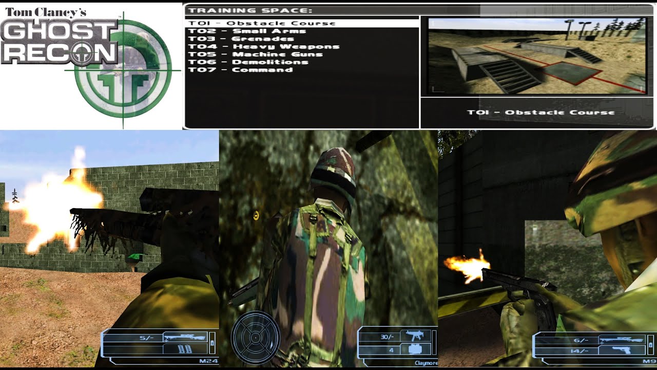 Ghost Recon 1 3rd Person Mod - Training Course - Hardest Difficulty ...