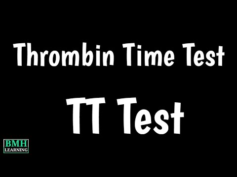 TT Test | Thrombin Time Test | - YouTube