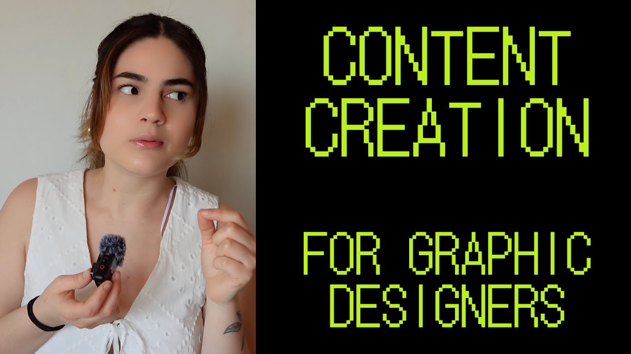 HOW TO CREATE CONTENT AS A GRAPHIC DESIGNER (?) - YouTube