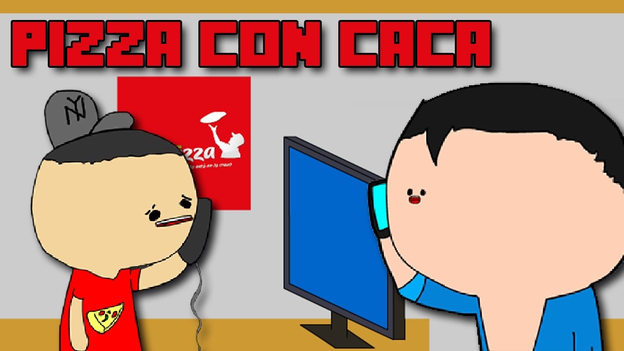 Goth Animado - Pizza con caca - YouTube