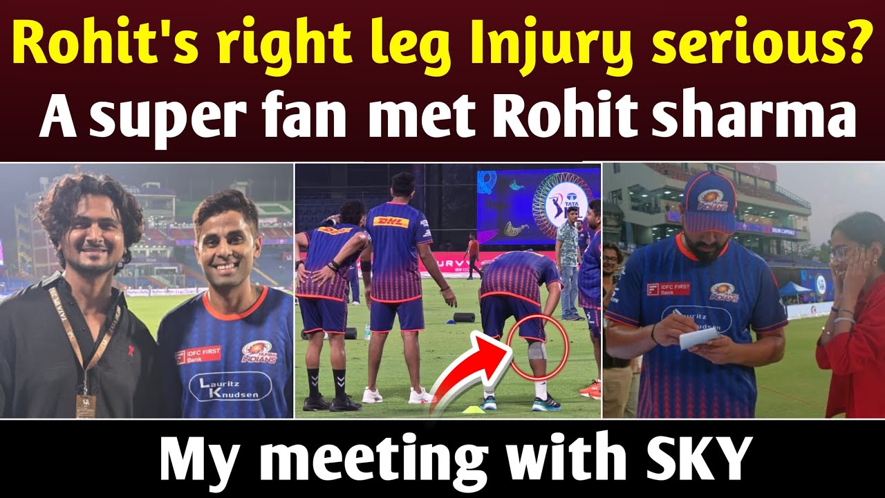 Why Rohit Sharma as Impact Sub, Right leg Injury - Delhi vs Mumbai ...