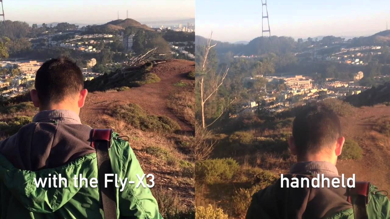 Fly-X3: The Handy Motorized Phone Stabilizer - YouTube