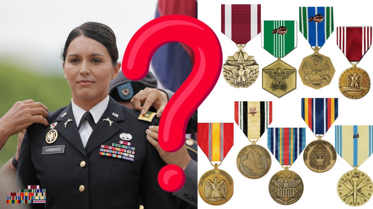 What Are Tulsi Gabbard's Military Medals? - YouTube