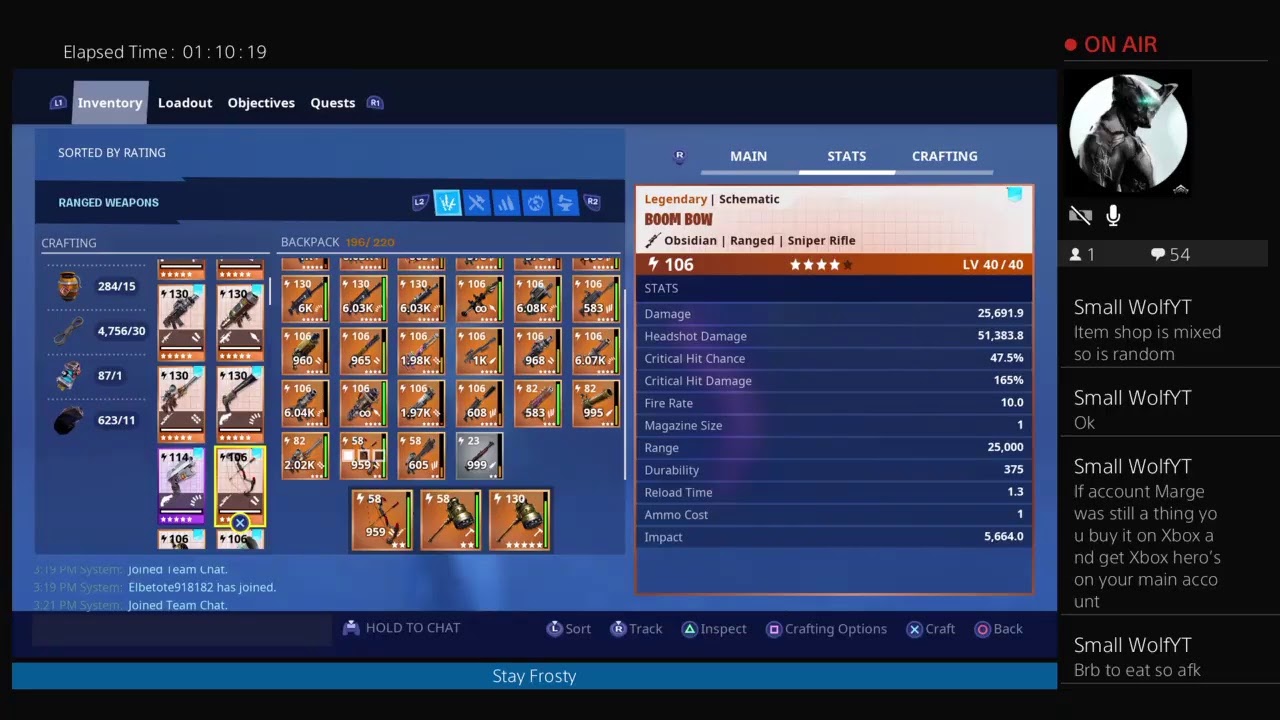 Fortnite STW: Stonewood Endurance Full Time - YouTube