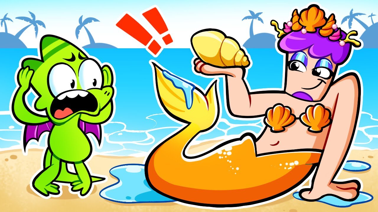 🧠 Inside Denny’s Mind: Daddy Turned into a Mermaid?! 😱 | Viv and Denny ...