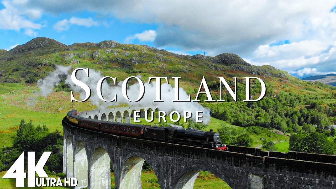 Scotland 4K - Scenic Relaxation Film With Calming Music | Nature ...