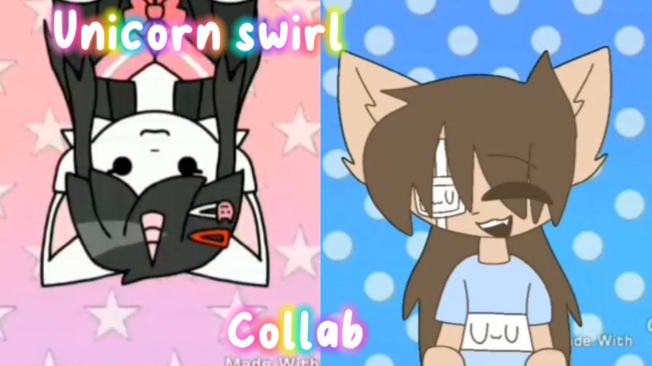 Unicorn swirl meme [collab] - YouTube