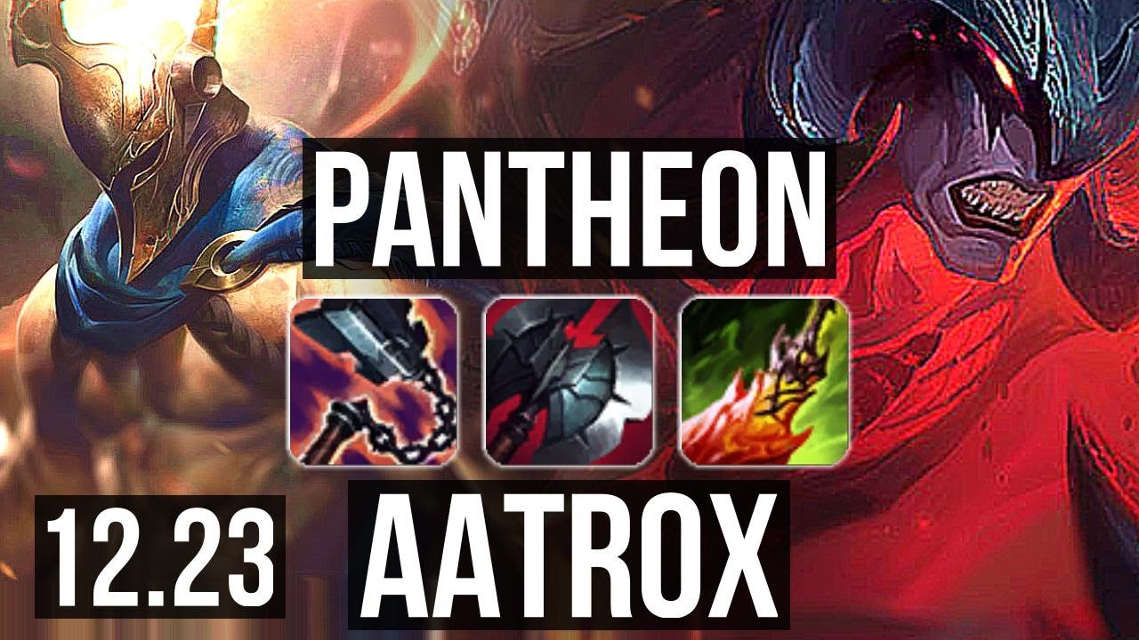 PANTH vs AATROX (TOP) | 6 solo kills, 14/3/11, Legendary, 600+ games ...