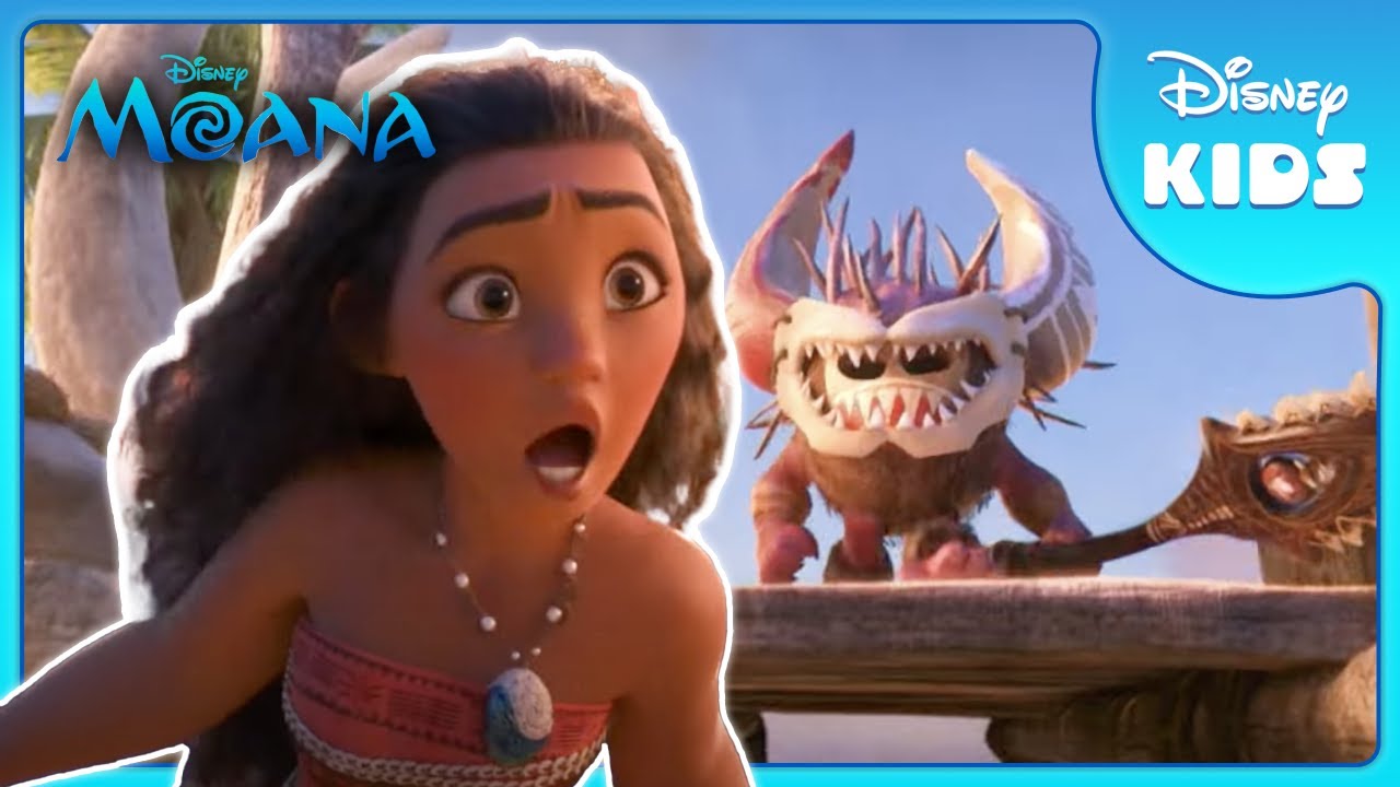 Moana vs. Coconut Pirates! 🏴‍☠️ | Moana | Disney Kids - YouTube