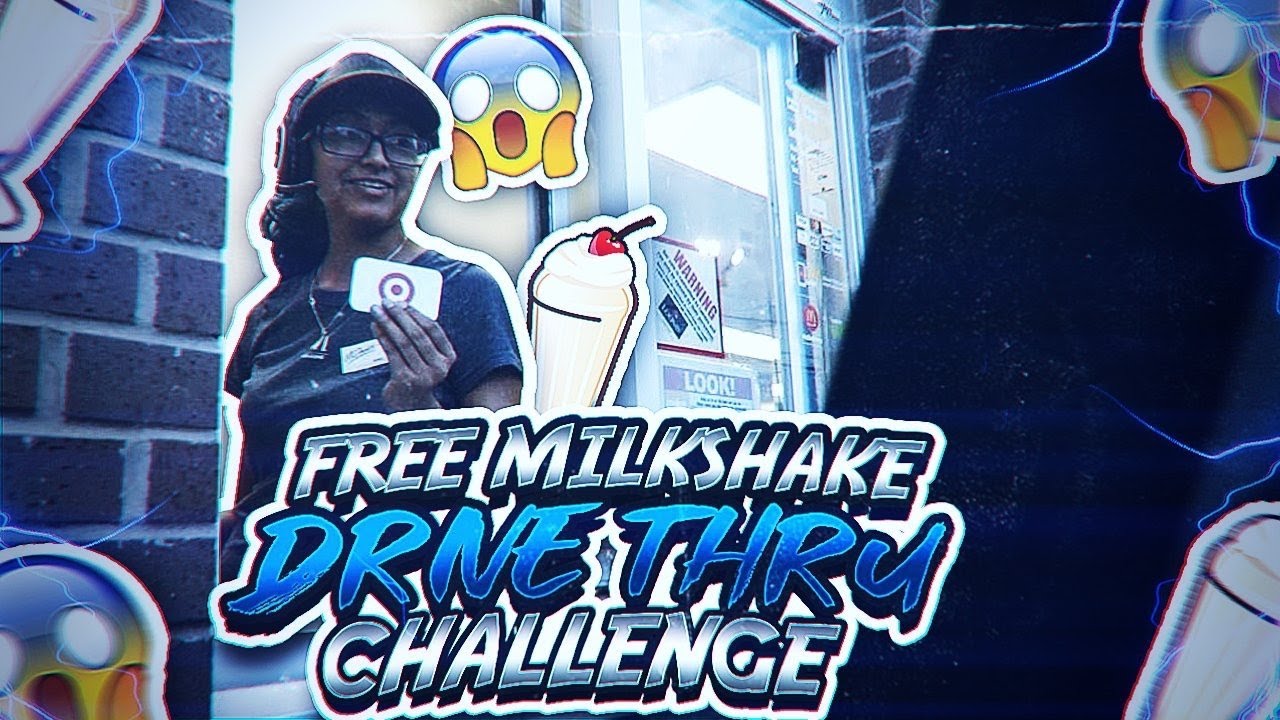 Free Milkshake Drive Thru Challenge! (feat. Law NYB) - YouTube