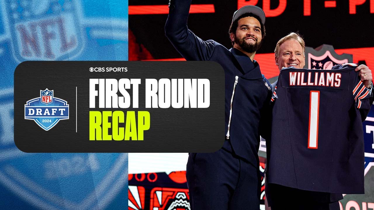 2024 NFL Draft Round 1 RECAP: Caleb Williams & Rome Odunze Start New ...