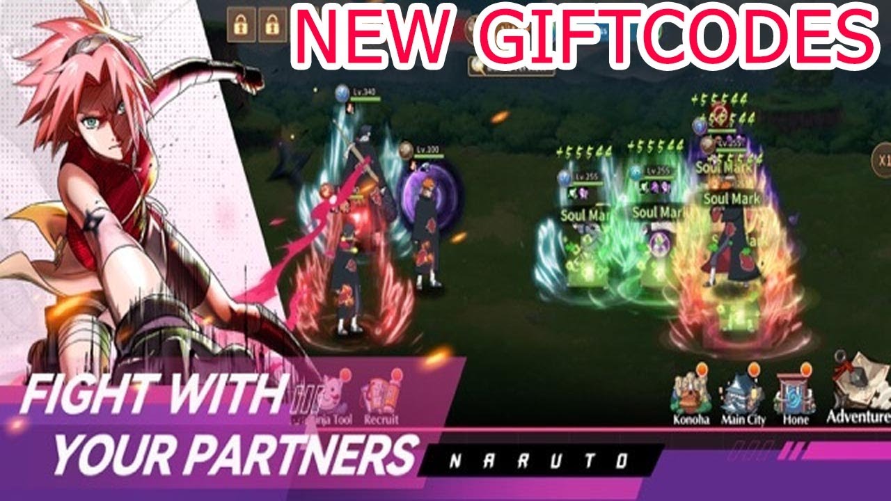 Ninja Storm Coalition War New Giftcodes - Naruto RPG iOS Android APK ...