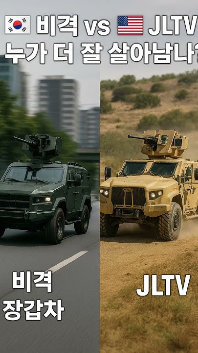 비격 전술차량, 미군 JLTV보다 뛰어난 이유는? - YouTube