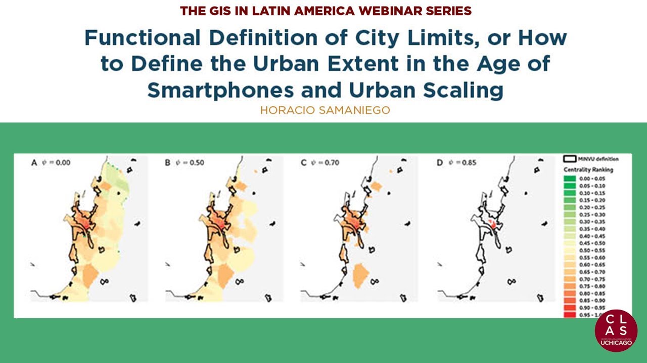 GIS in Latin America Webinar Series: Functional Definition of City ...