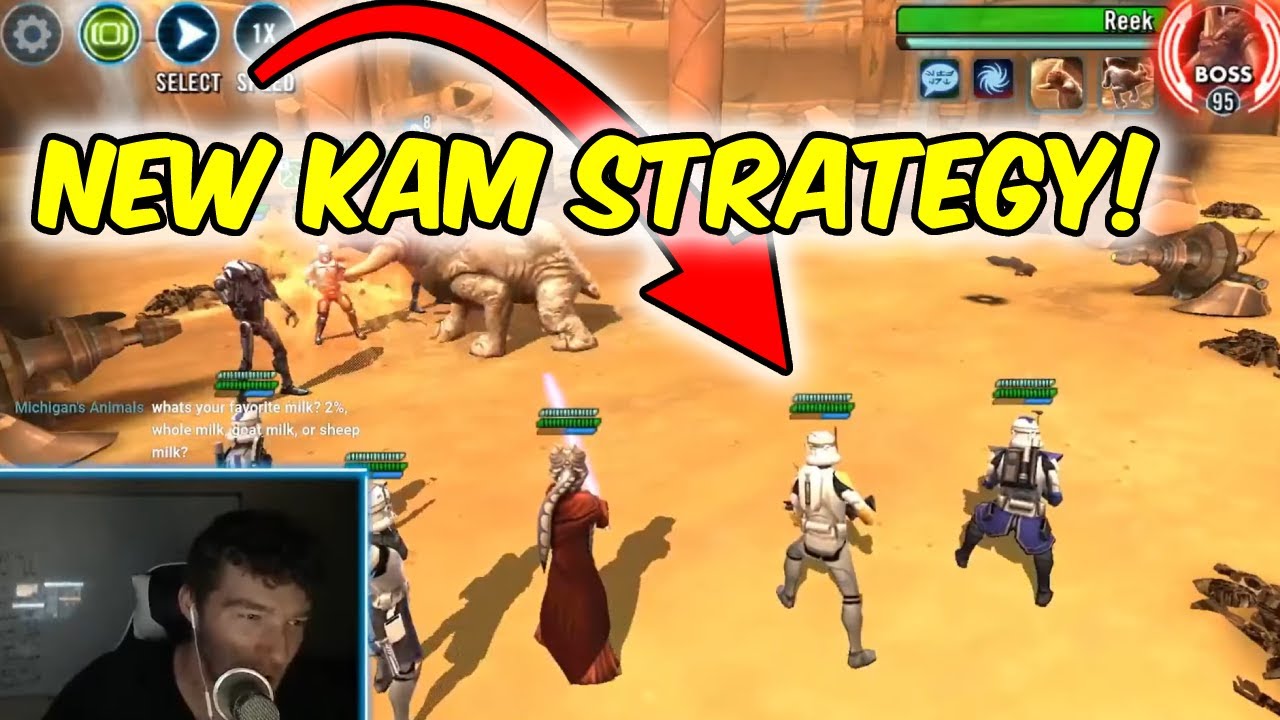 New KAM Mission Strategy SWGOH - YouTube