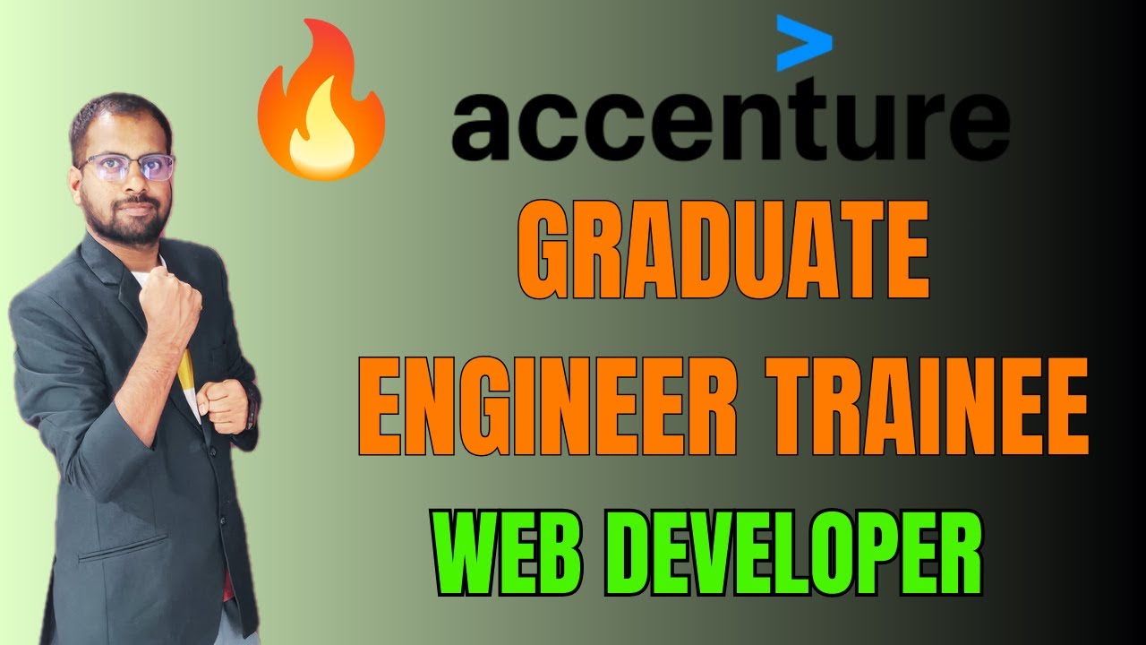 Accenture New Openings For Freshers | Graduate Engineer Trainee | Apply Fast - YouTube
