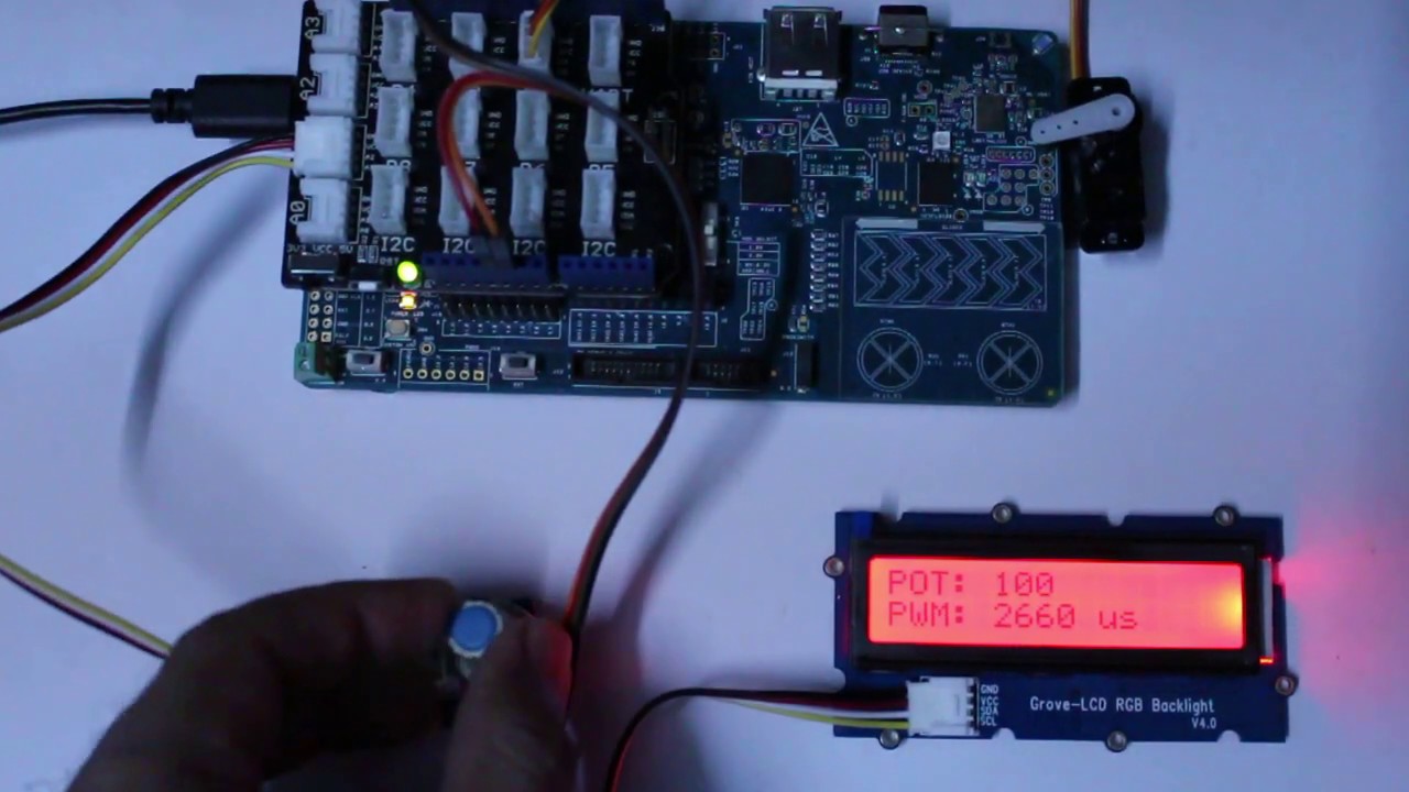 PSoC® 6 WiFi-BT Pioneer Kit - Interfacing with Grove modules using Modus Toolbox - YouTube
