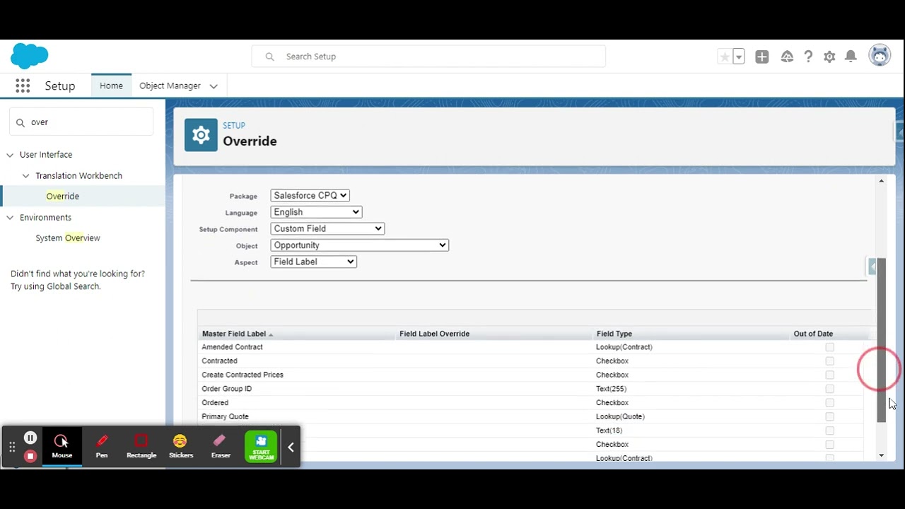 Change Field name of Managed Package in Salesforce - YouTube