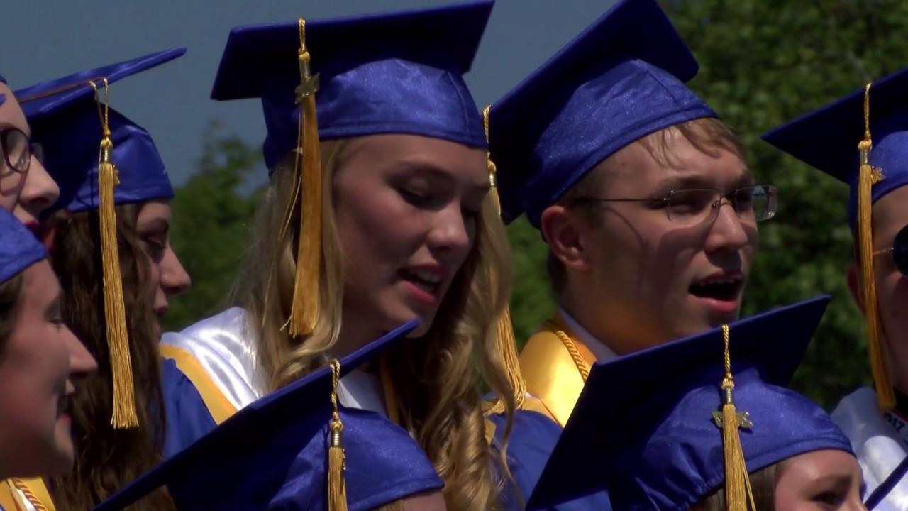 2017 Kearsarge Regional High School Graduation - YouTube