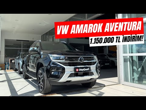 1.150.000 TL İNDİRİMLİ AMAROK! | VW Amarok Aventura İnceleme | @OtoGrafi