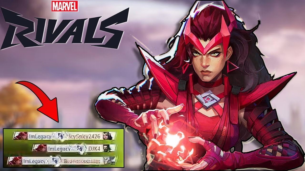 Scarlett Witch DOMINATION in FIRST Marvel Rivals Ranked game! - YouTube