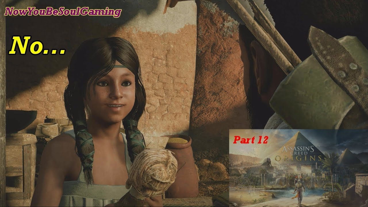 "Shadya" Assassin's Creed Origins Gameplay Part 12 - YouTube