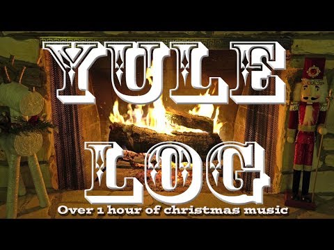 Christmas Music Yule Log - More than 1 Hour - Clear UHD 4K video - YouTube