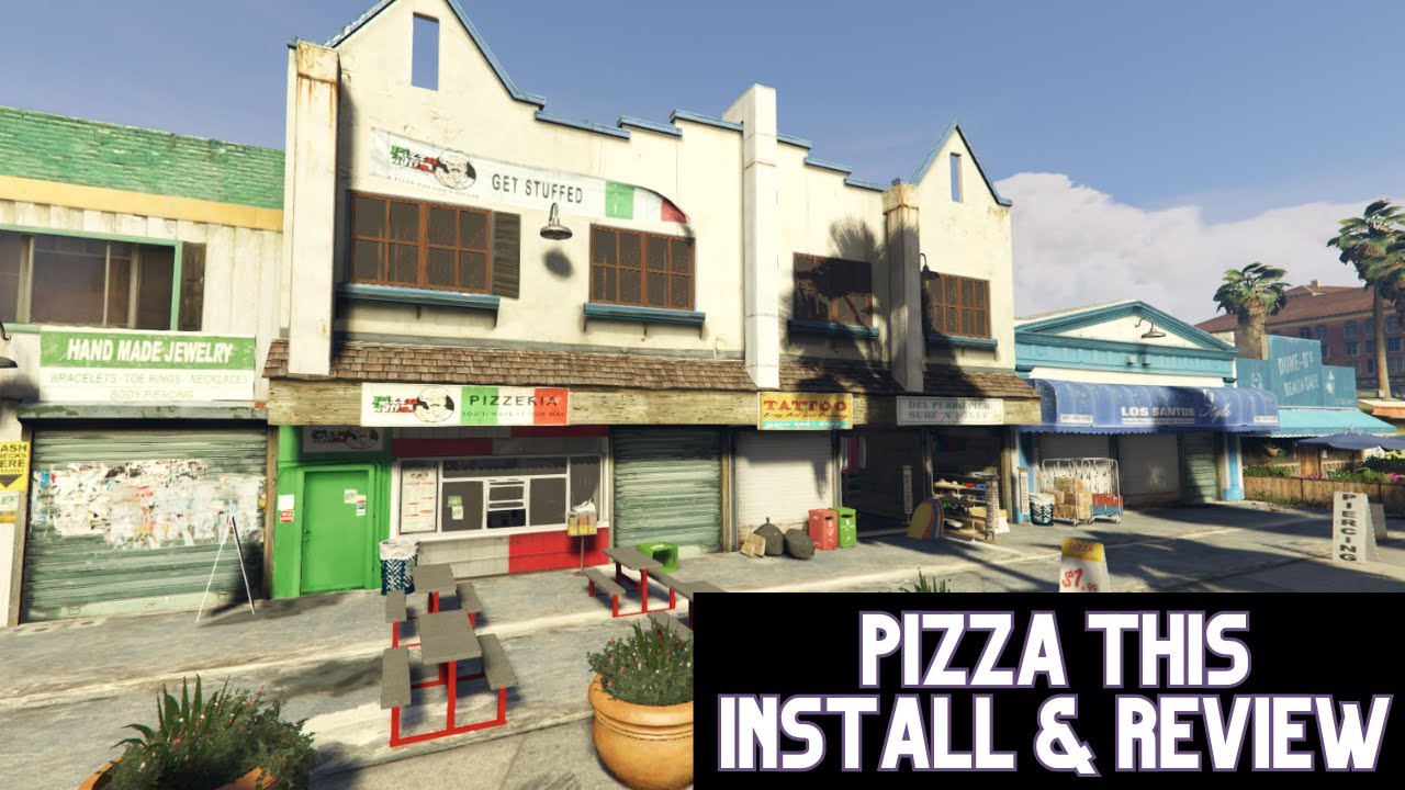 Artex Pizza This MLO Installation & Review For Fivem - YouTube