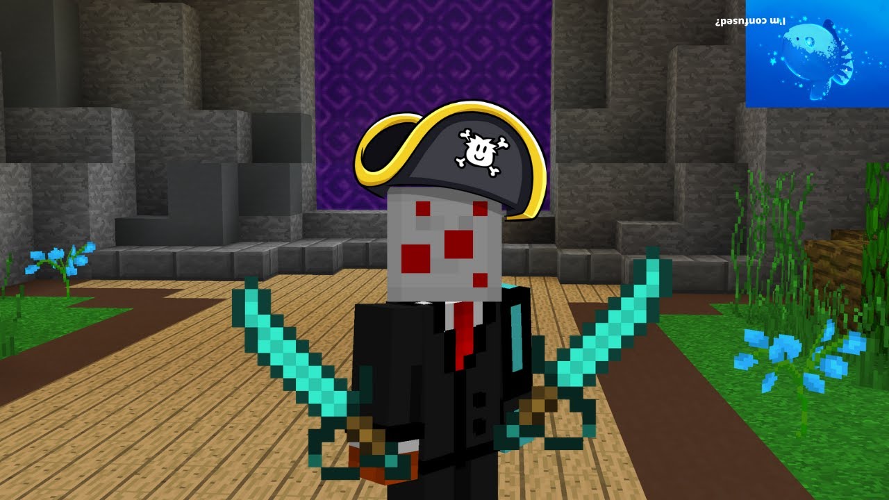 Being a pirate in Minecraft Bridge duels. - YouTube