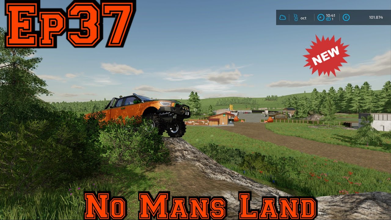 #FS22/NoMansLand/We buy the coolest car and prepare the land for the ...