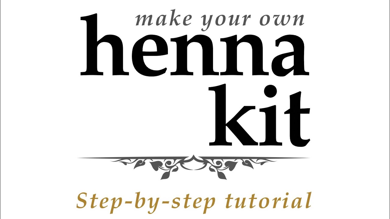Step-by-Step Guide to Making Henna at Home | Jay Henna Kit Tutorial ...