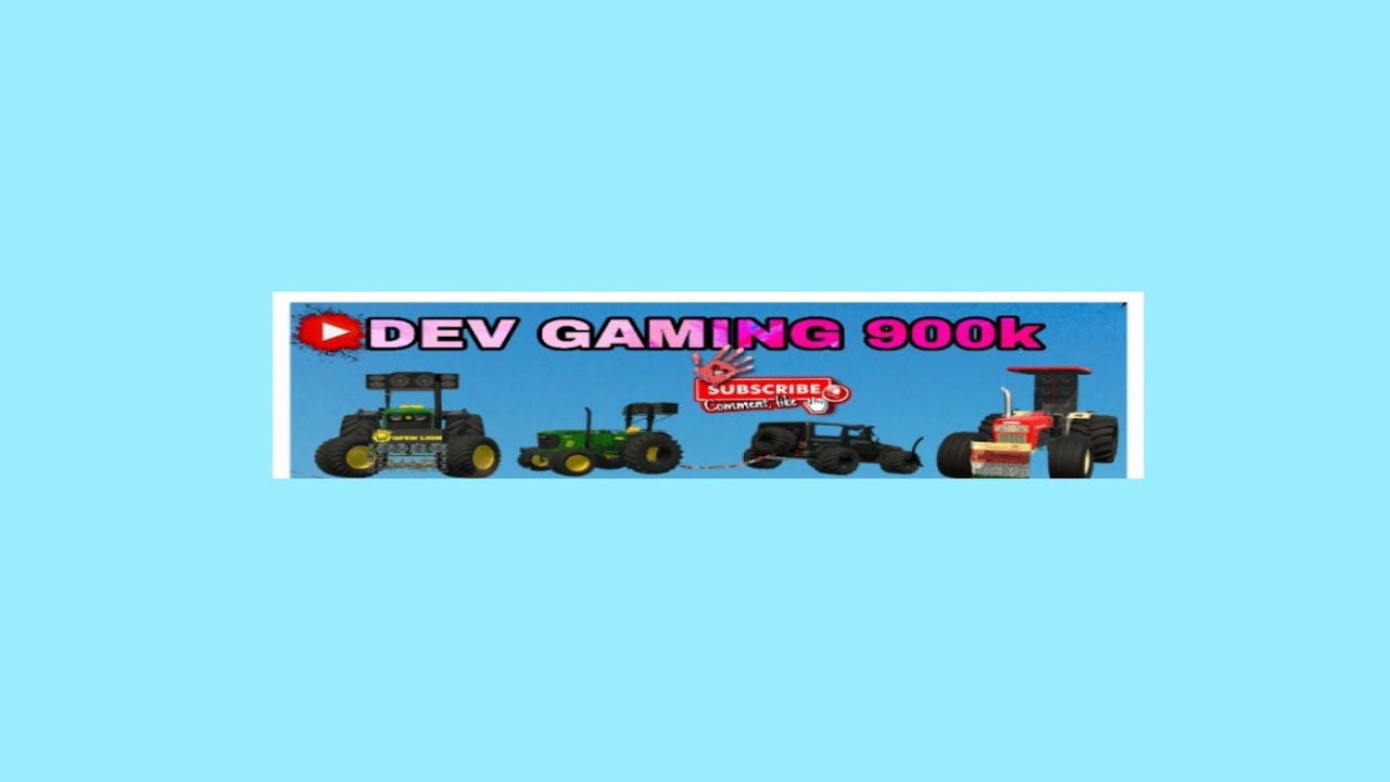 dev gaming 900k इंडियन ट्रैक्टर सिमुलेटर - YouTube