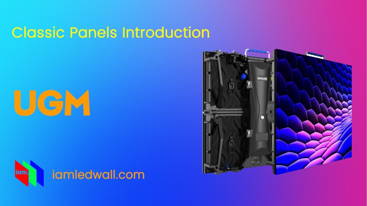 Unilumin UGM series rental screen available in P2.9/3.9mm indoor and P4 ...