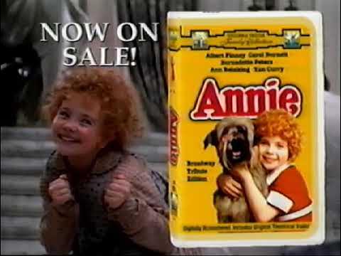 VHS Trailer - Annie 1982 - YouTube