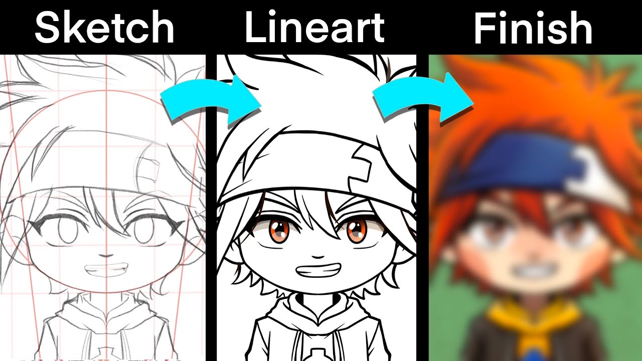 Drawing Reki Kyan - sk8 the infinity | easy anime step by step - YouTube