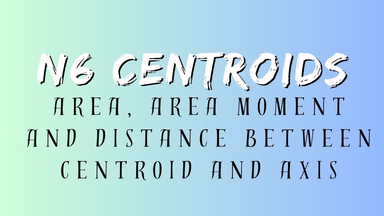 Integration: Centroids - YouTube