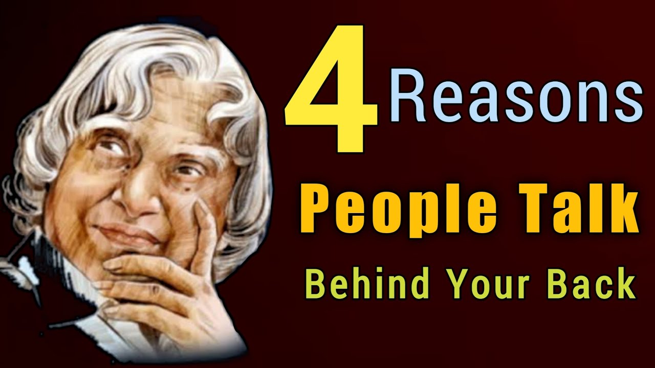Why Do People Talk Behind Your Back? | People Talk Behind Your Back For ...