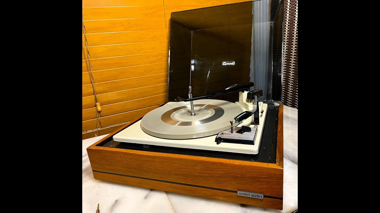 SUPER FANCYGarrard 3000C Stacking Record Changer Pickering V15 HB/AT2C ...