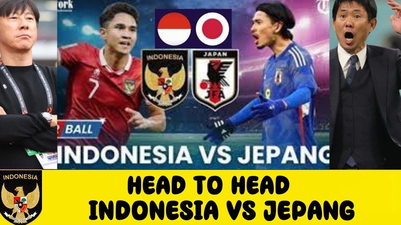 🔴 HEAD TO HEAD INDONESIA VS JEPANG - YouTube