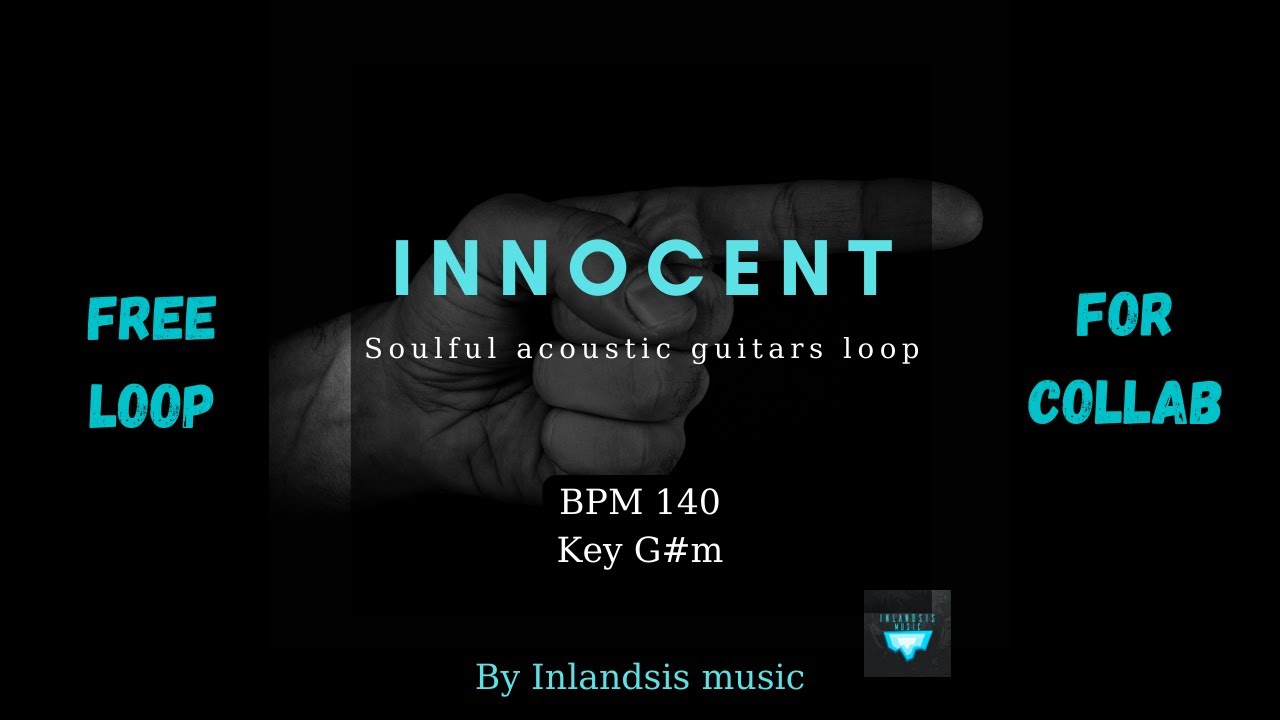 [FREE LOOP] Soulful acoustic guitars loop "Innocent" BPM 140 Key G#m - YouTube