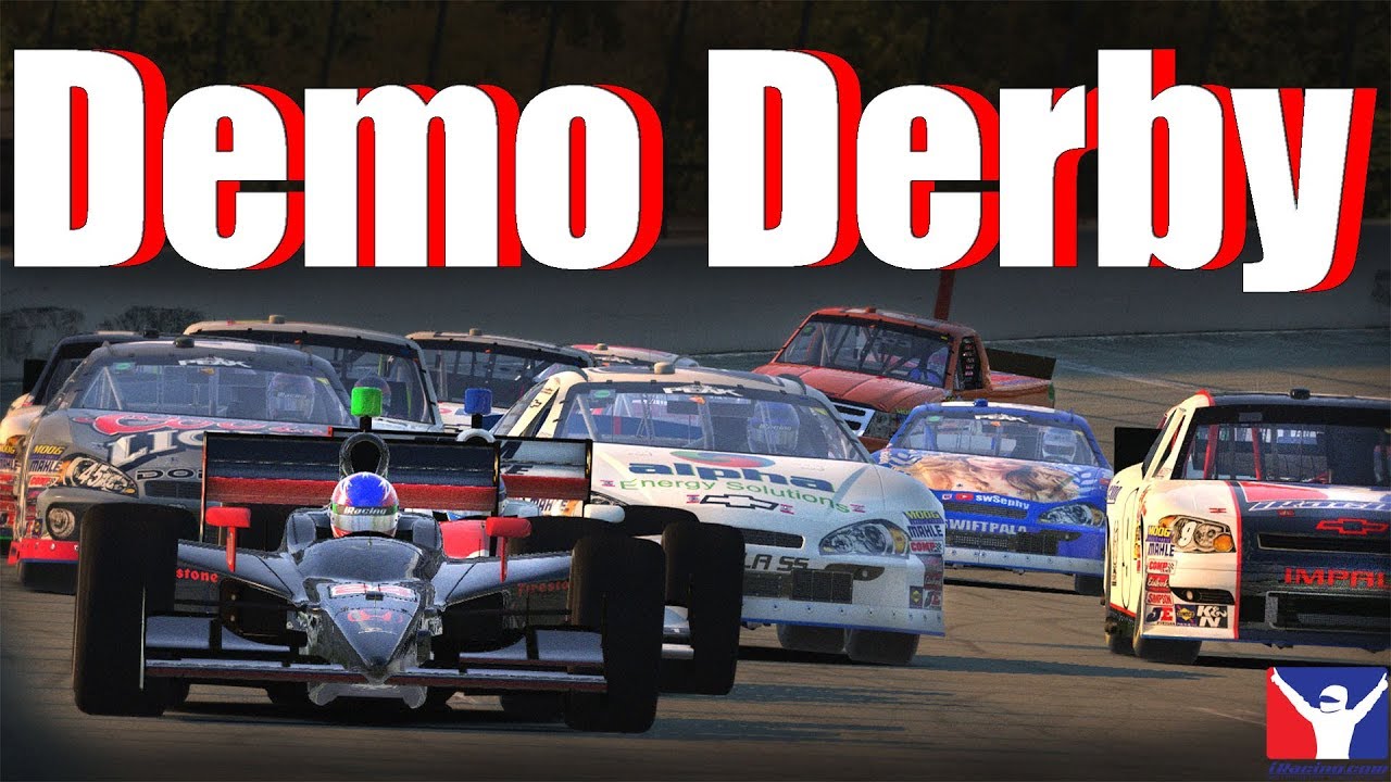 Demolition Derby @ USA Speedway | iRacing - YouTube