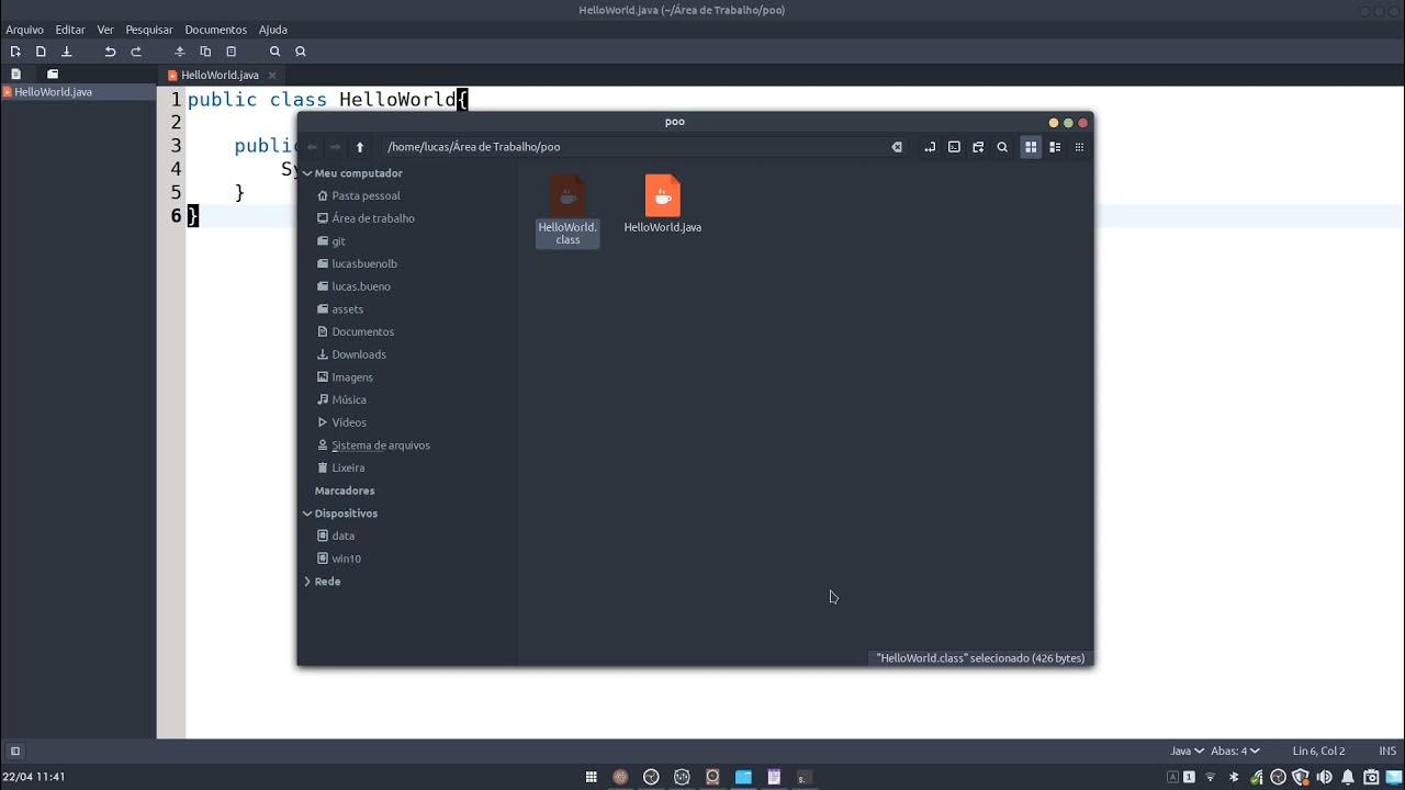 02 - Hello, World! em Java - YouTube