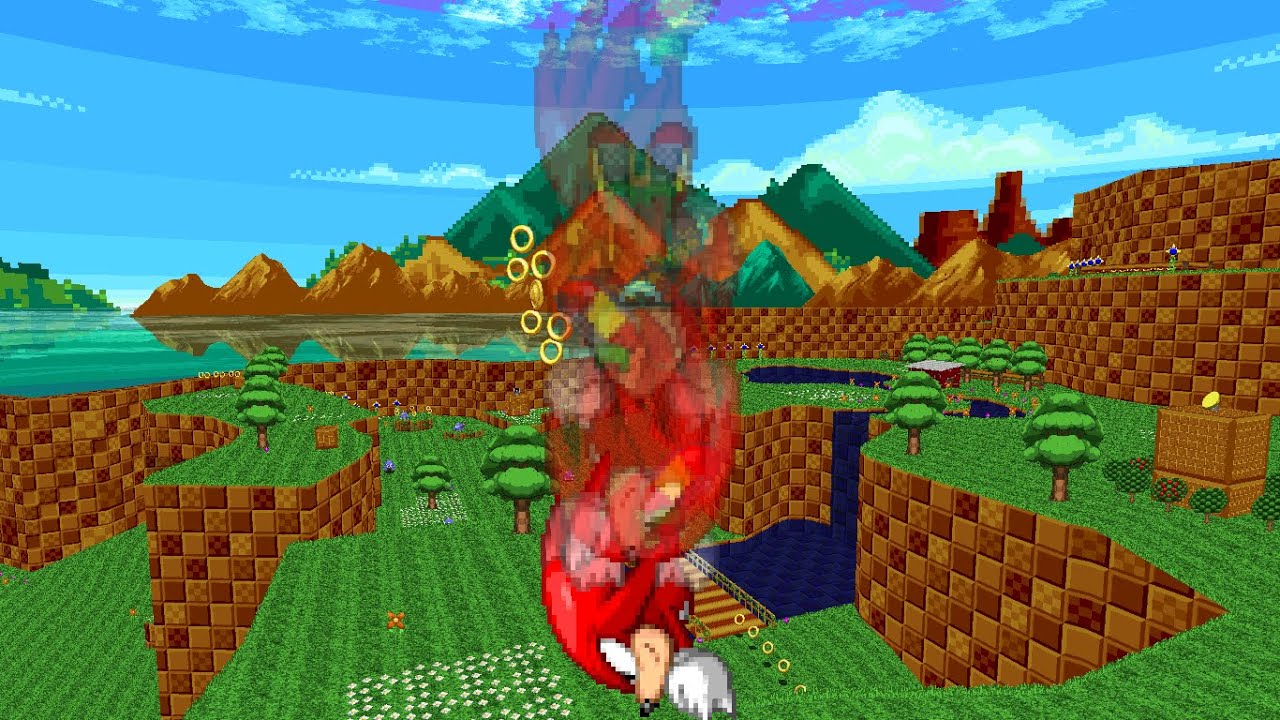 SRB2 Knuckles Drill Dive - YouTube
