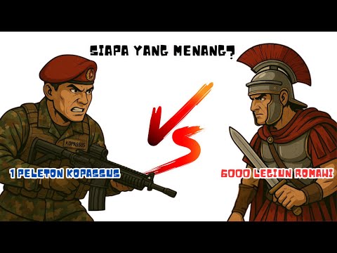 Apa yang Terjadi Jika 20 Kopassus Melawan 6000 Legiun Romawi?