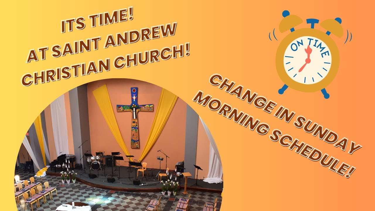 It's Time! Change in Sunday Morning Services! - YouTube