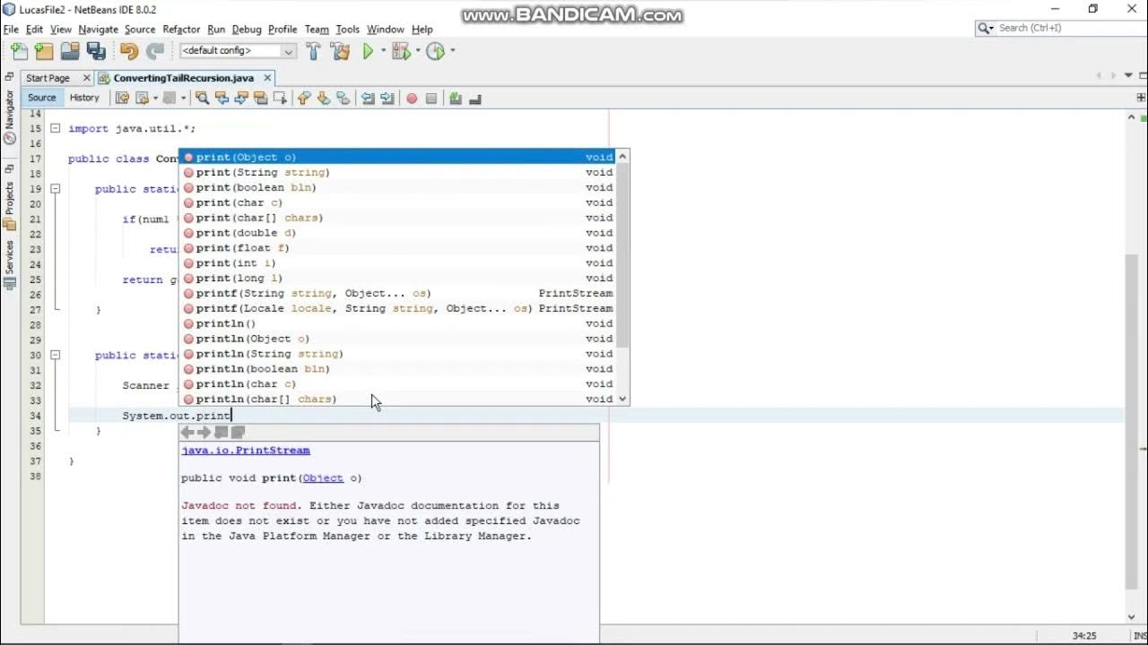 How to convert Tail Recursion to Java? | | Code with Lucas Example ...