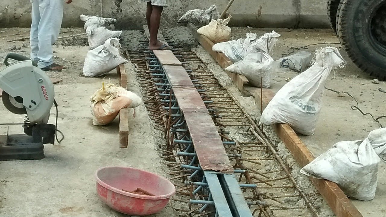 Roads Bridge expansion joint casting || Civil Construction work - YouTube