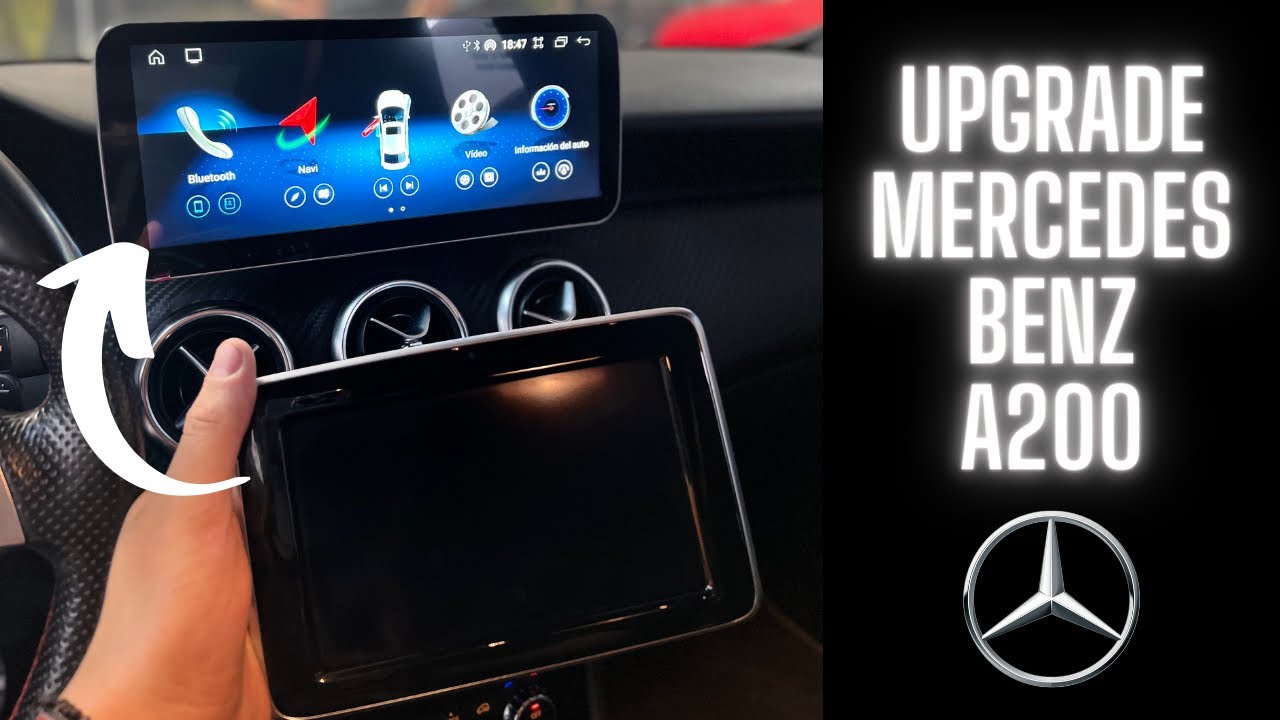 UPGRADE 2.0 PANTALLA MERCEDES BENZ A200 | VAGTech - YouTube